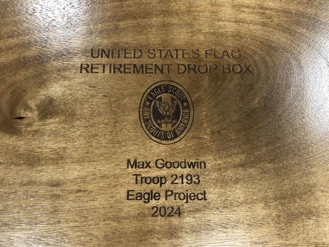 Local Scout builds flag retirement boxes, honored by Veterans Club ...