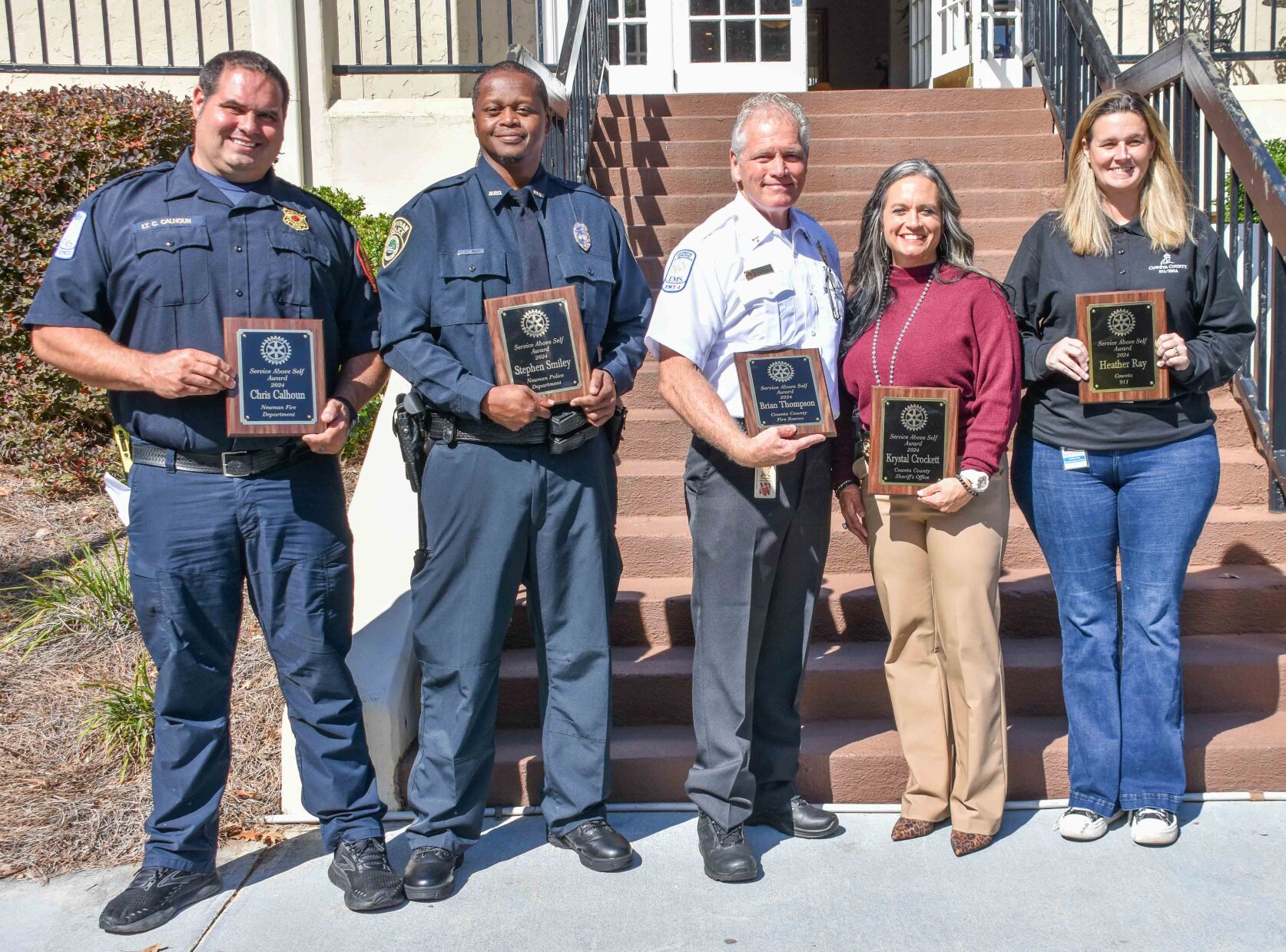 Newnan Rotary honors first responders with Service Above Self Awards | News | times-herald.com