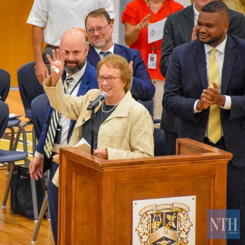 Dedication ceremony held for rebuilt Newnan High School | News | times ...