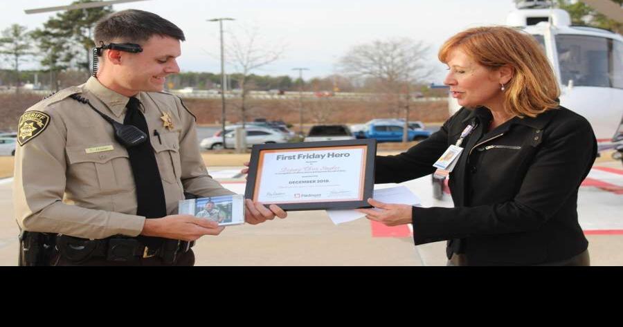 Piedmont Newnan Hospital recognizes CCSO deputy | Local News | times ...