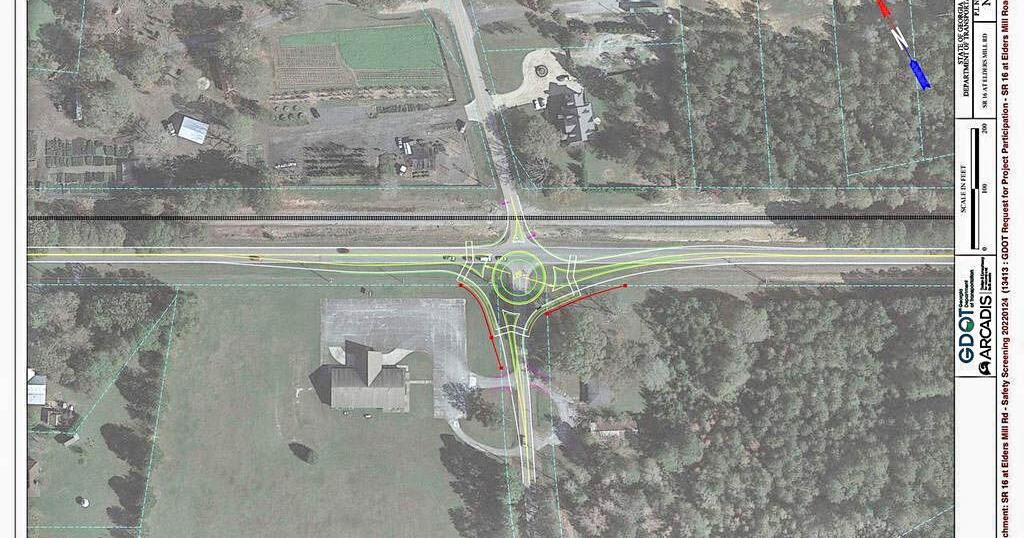 Roundabout plan for Elders Mill, Highway 16 still going in circles ...