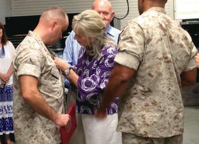 Hickman receives Fleet Marine Force Device | Local News | times-herald.com
