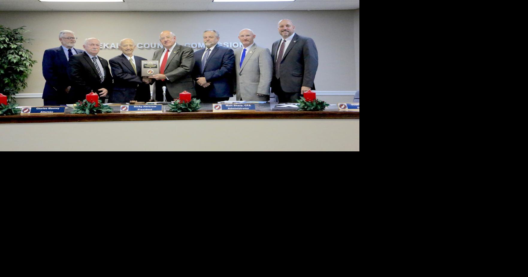 Commission recognizes County Attorney Charles Mauney at last meeting ...