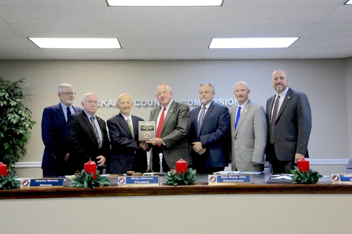 Commission recognizes County Attorney Charles Mauney at last meeting ...