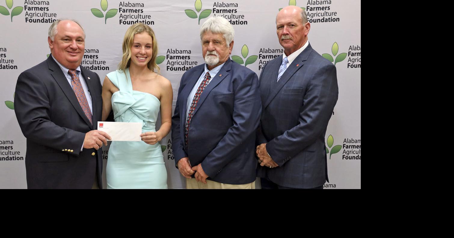 Madelyn Jackson Receives Alabama Farmers Agriculture Foundation ...