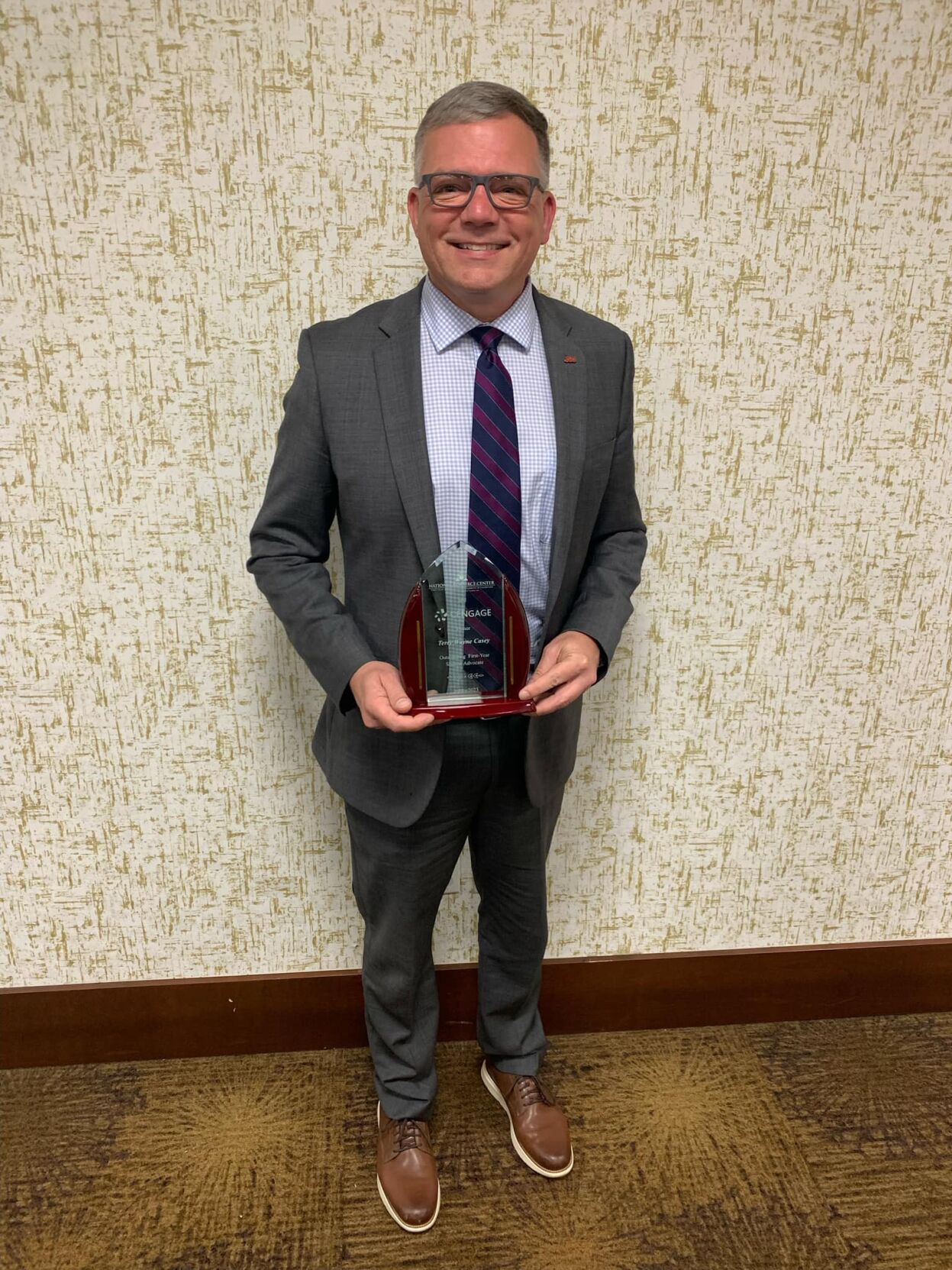 Terry Casey wins advocate award at JSU | Fort Payne | times-journal.com