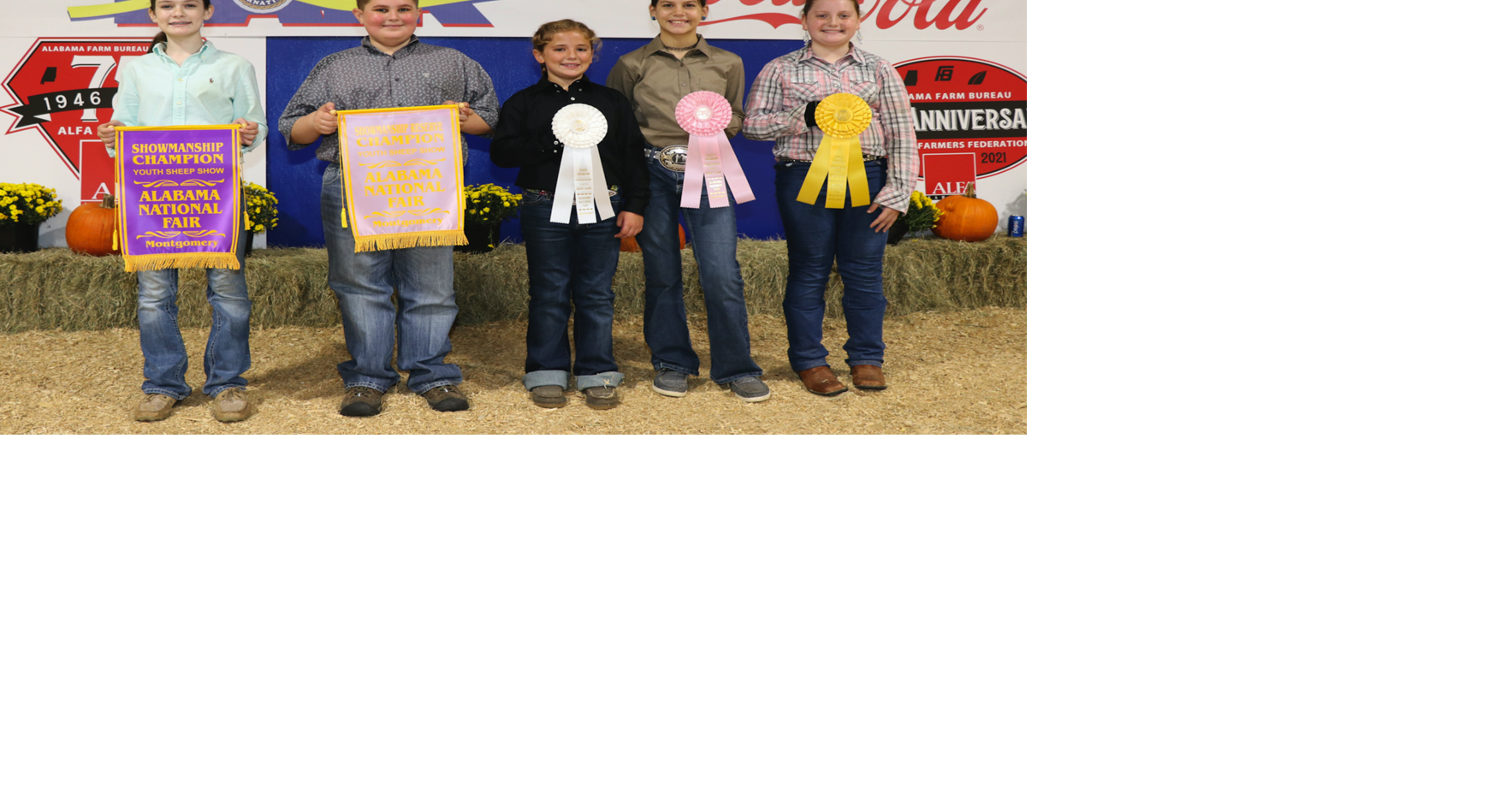 Local students win ribbons in youth sheep showmanship, premier ...