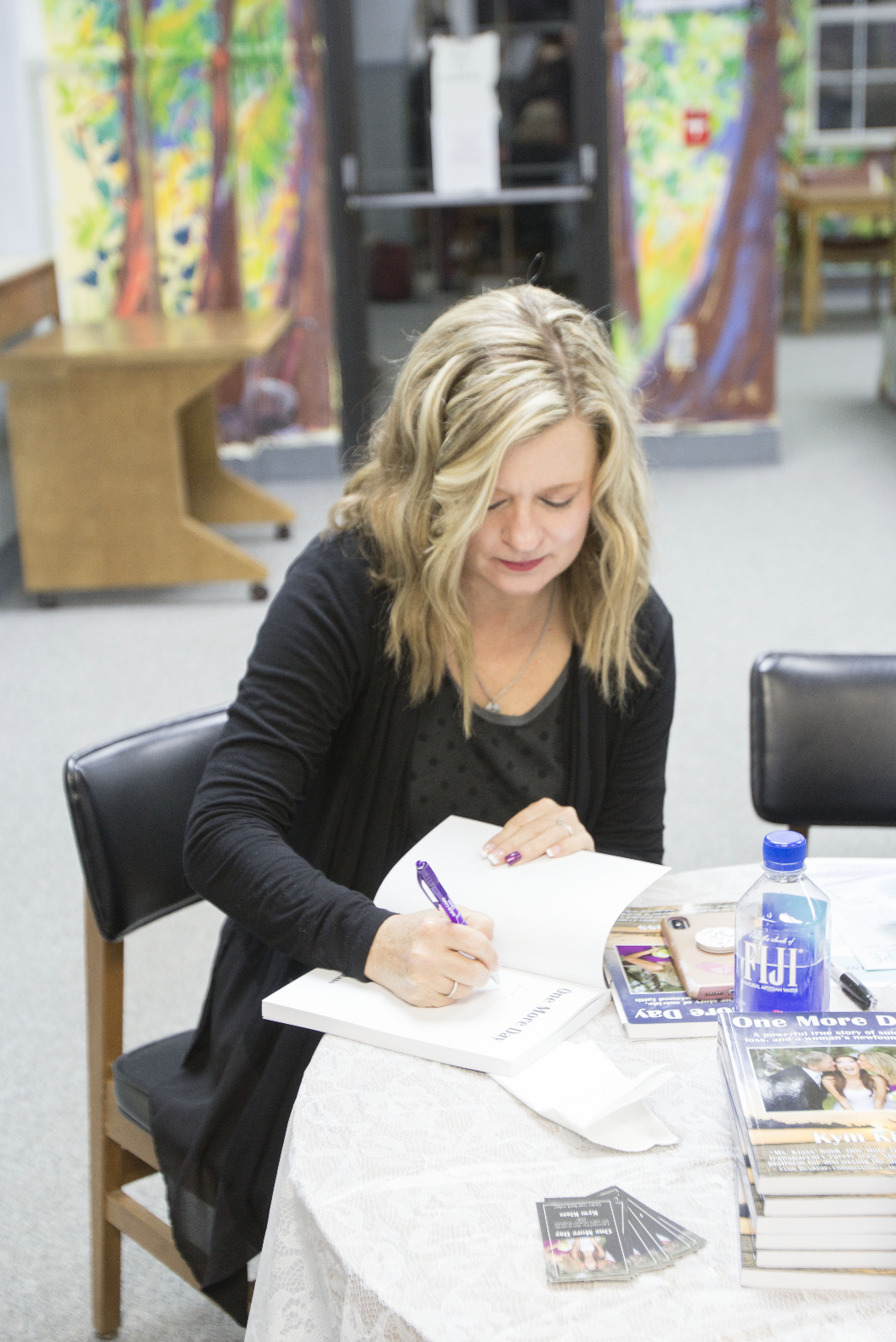 Author visits county library, has discussion with readers | News ...