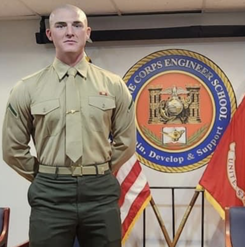 Marine Graduate Matthew Pike | Ider | times-journal.com