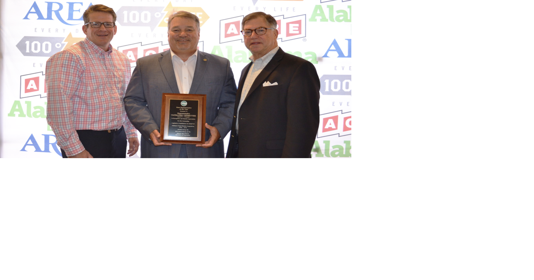 Ledbetter receives Representative of the Year Award | Obituaries ...