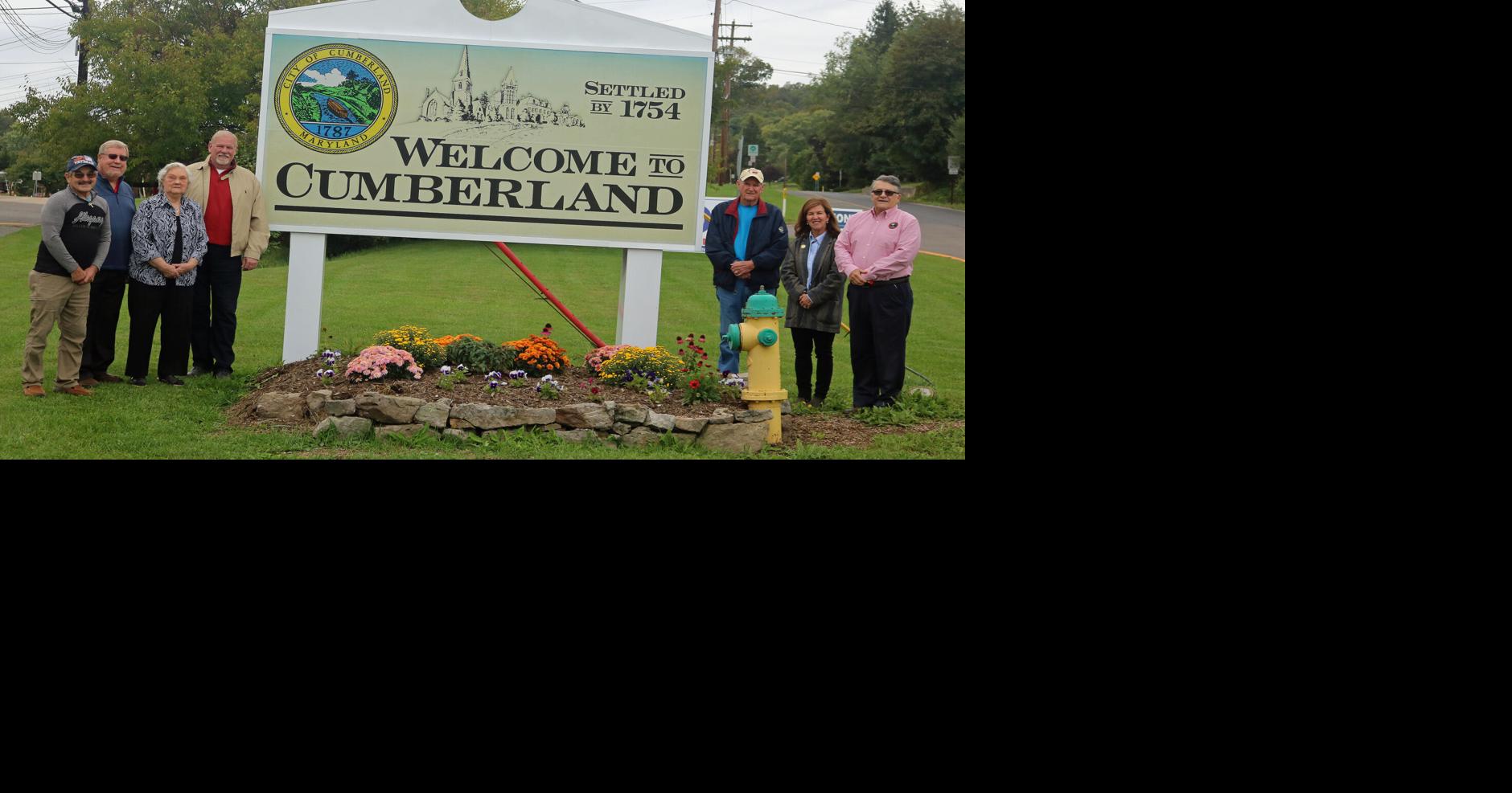 Let's Beautify Cumberland! presents newest welcome sign | Community ...