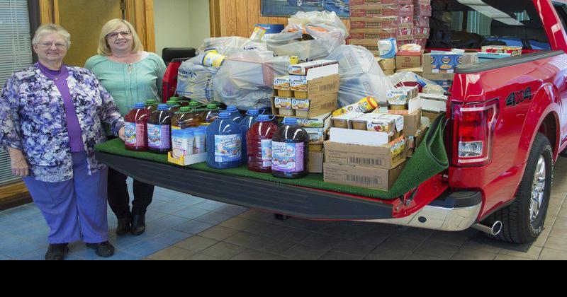 Shaffer Ford collects truckload of goods for Western Md. Food Bank ...