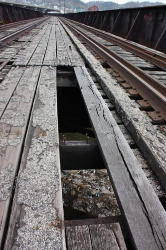Missing, damaged planks a danger at rail bridge | News | times-news.com