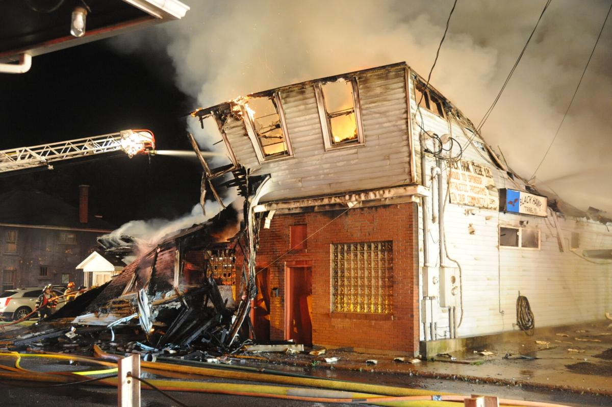 PHOTOS/VIDEO: Fire destroys Westernport Redman Club | Local News ...
