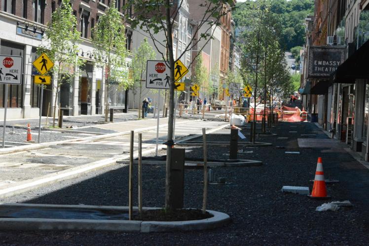 Work progresses on downtown renovation project; grand reopening set Nov ...