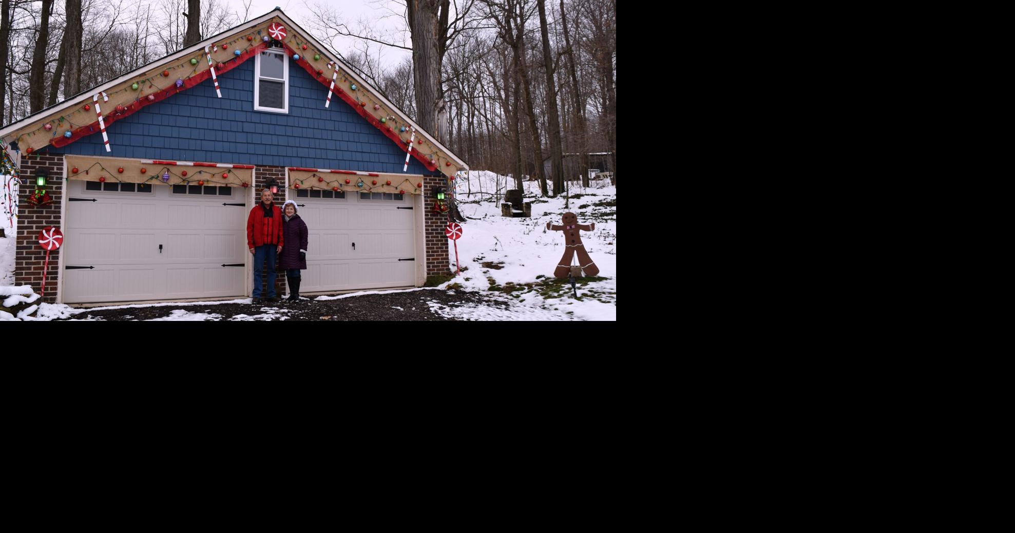 Springs couple transform old garage into gingerbread house | News ...