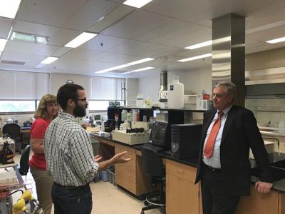 Congressman Trone visits, hears presentations at Appalachian Laboratory ...
