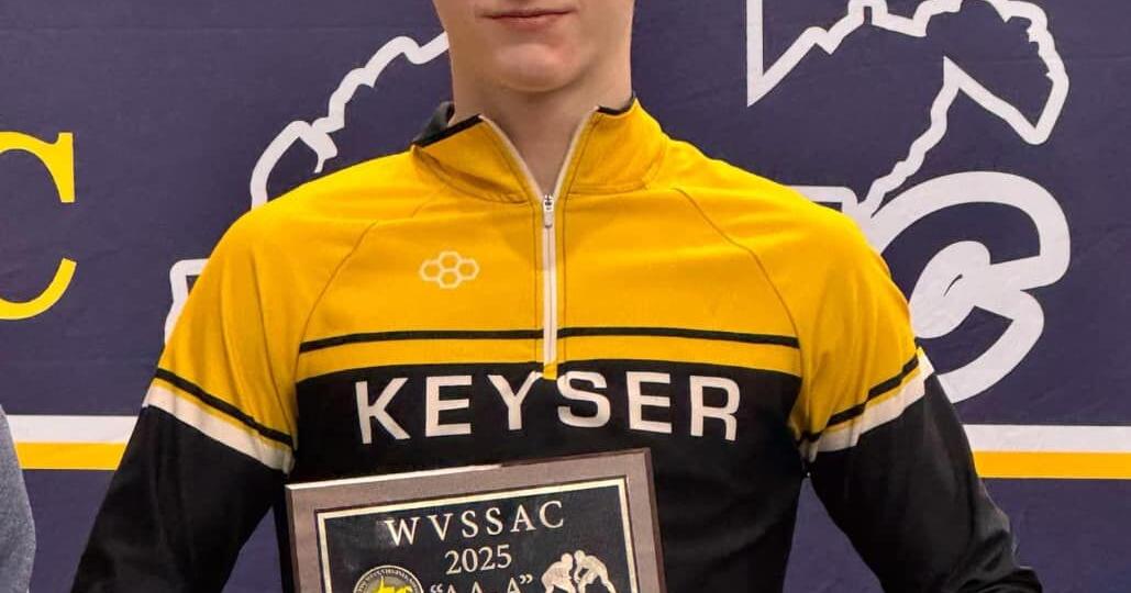 Keyser's Jackson Swingle repeats as state champ; 18 locals place at wrestling championships ...