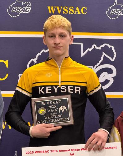 Keyser's Jackson Swingle repeats as state champ; 18 locals place at wrestling championships ...