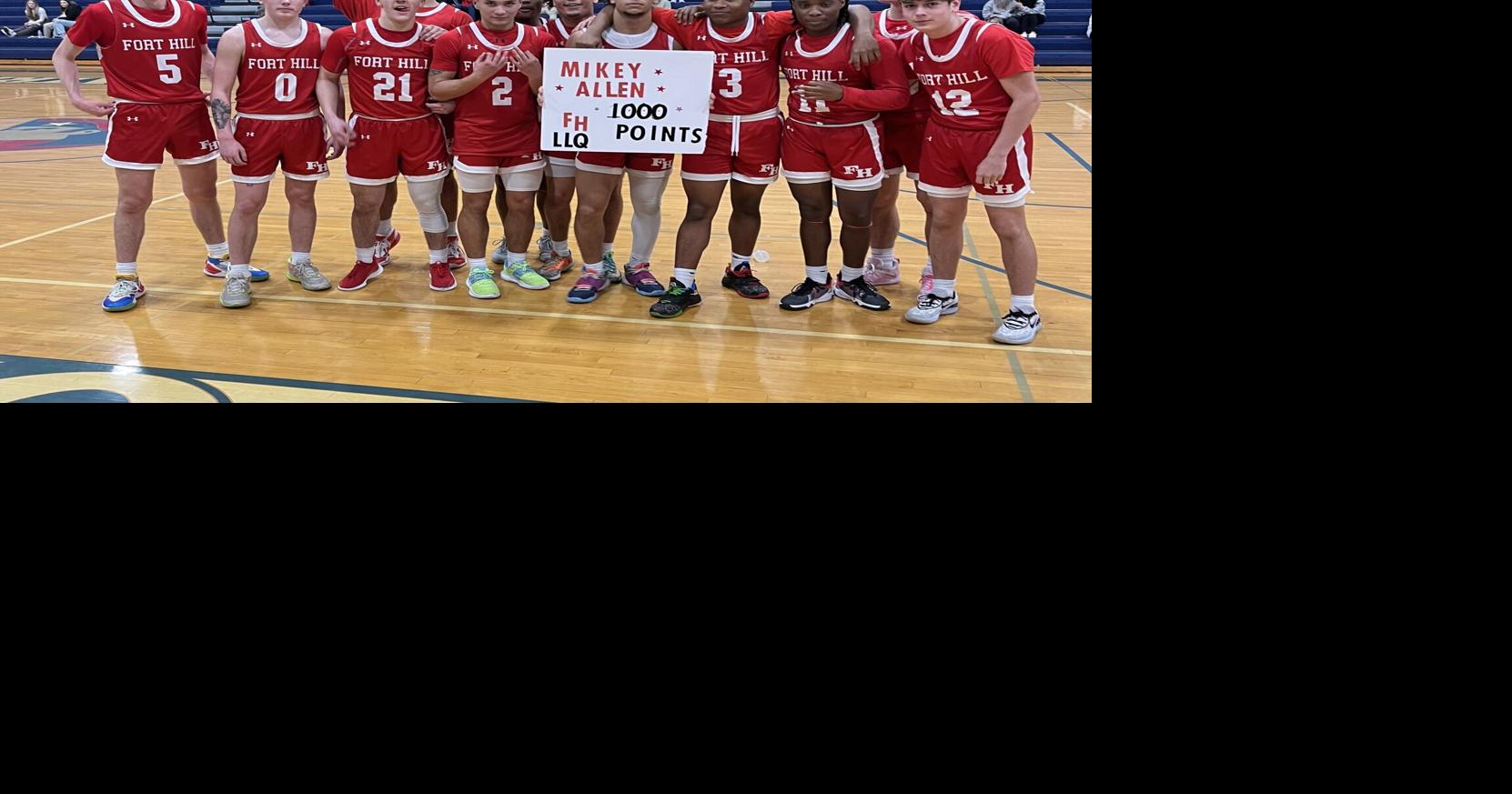 Fort Hill's Allen scores 1,000th point; Northern wins; Keyser falls to ...