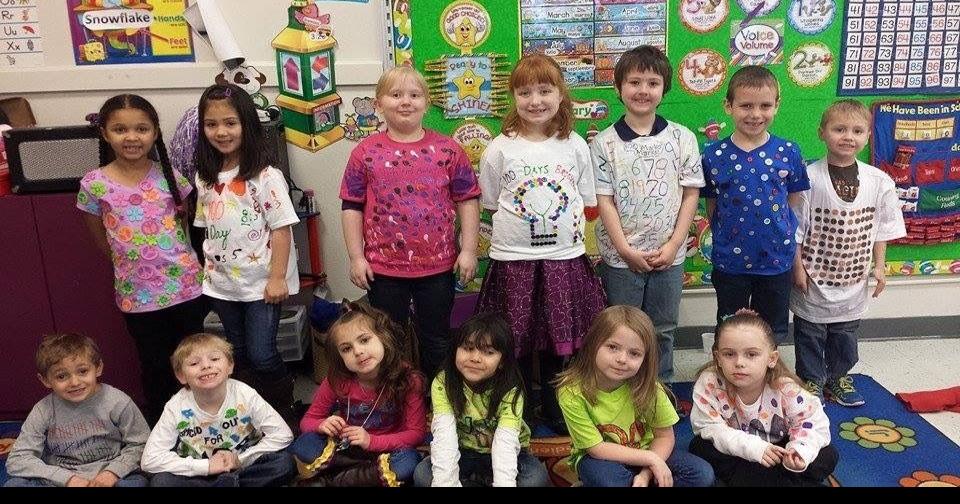 Westernport Elementary School students celebrate 100th day of school ...