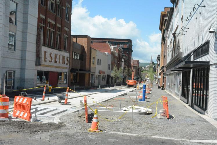 Work progresses on downtown renovation project; grand reopening set Nov ...
