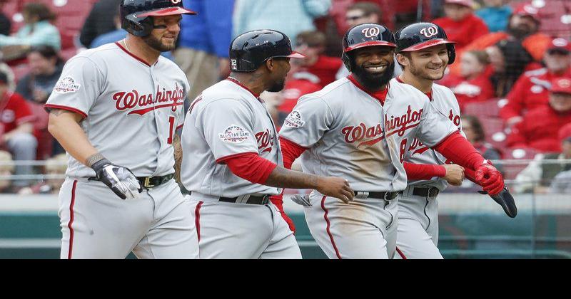 Eaton has 5 hits including HR as Nationals beat Reds 13-7 | Sports ...