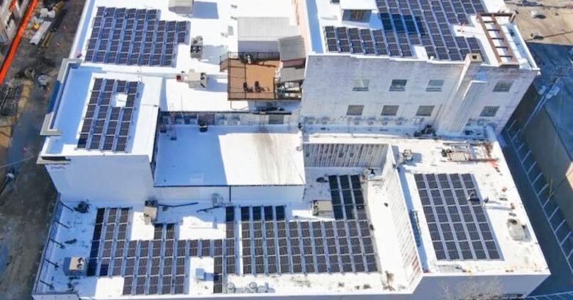 Sun power: McMullen Building solar project complete | News | times-news.com