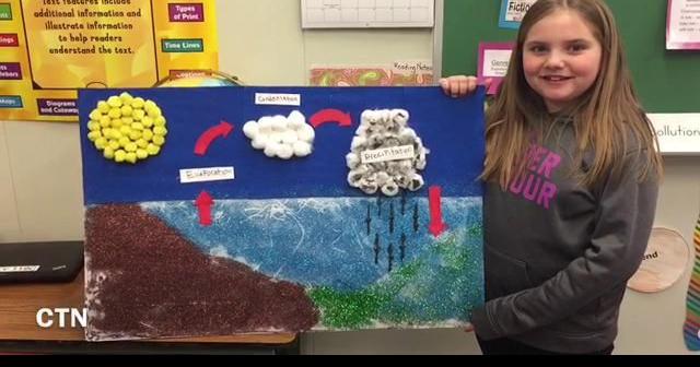VIDEO: Flintstone Elementary students and their water cycle projects ...
