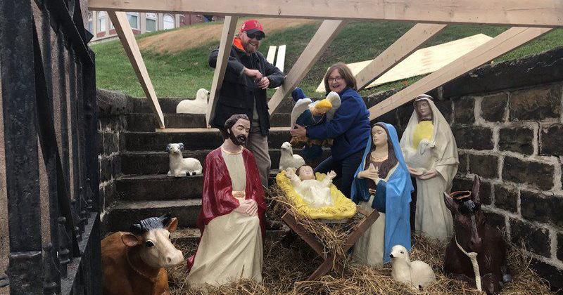 Emmanuel Episcopal Nativity restored, returned to its spot | Community ...