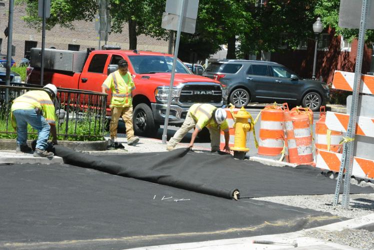 Work progresses on downtown renovation project; grand reopening set Nov ...