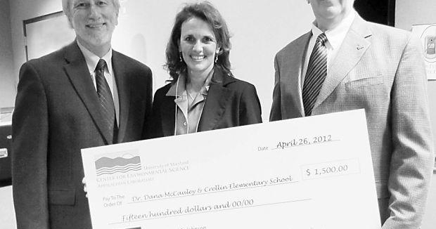 Crellin Elementary School principal environmental education award ...