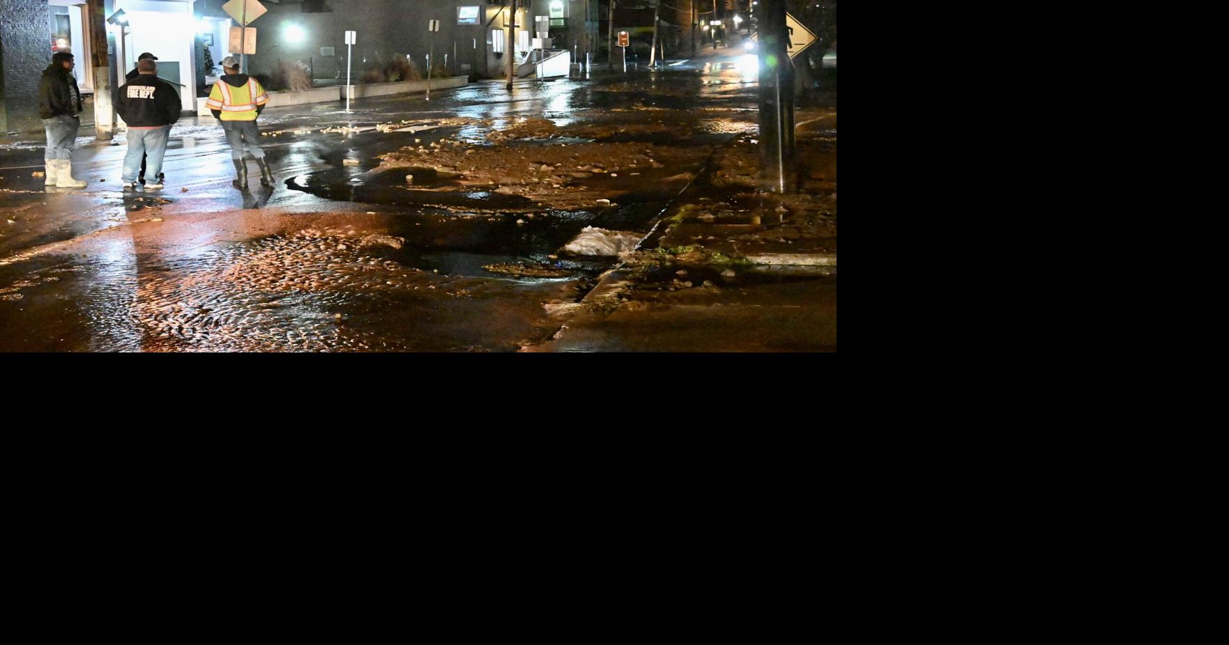 Water main break closes part of Greene Street | News | times-news.com