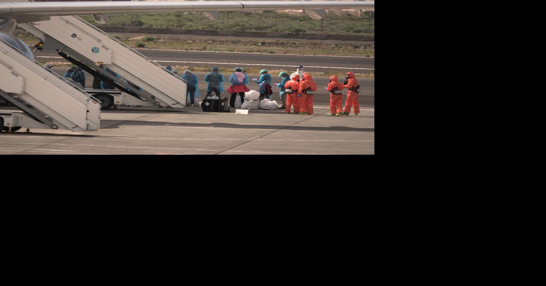 Plane carrying Spanish passengers from hantavirus-stricken MV Hondius ...