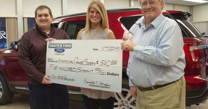 Shaffer Ford donates to American Cancer Society | Business | times-news.com