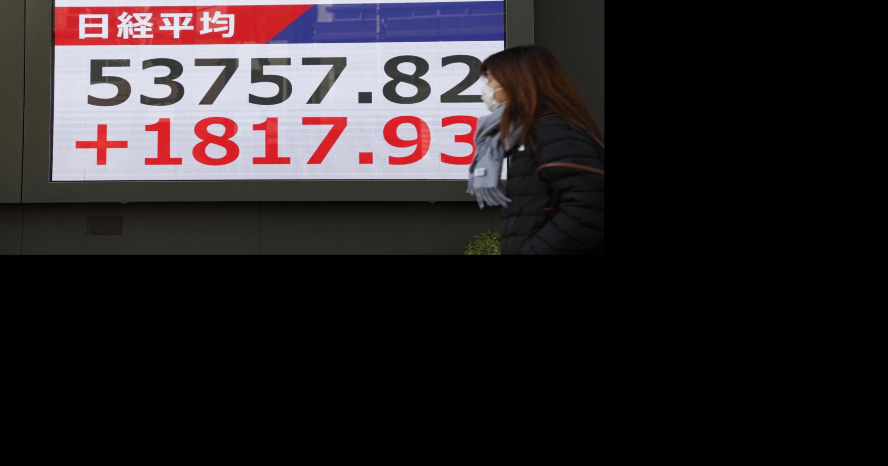 World shares are mixed and Tokyo hits a record, tracking fresh highs on ...