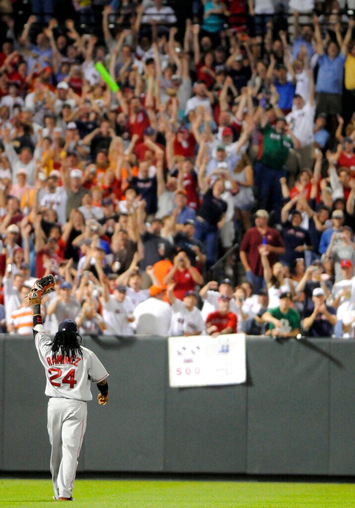 This Date in Baseball, May 31, 2008 — Manny Ramirez of the Boston Red ...