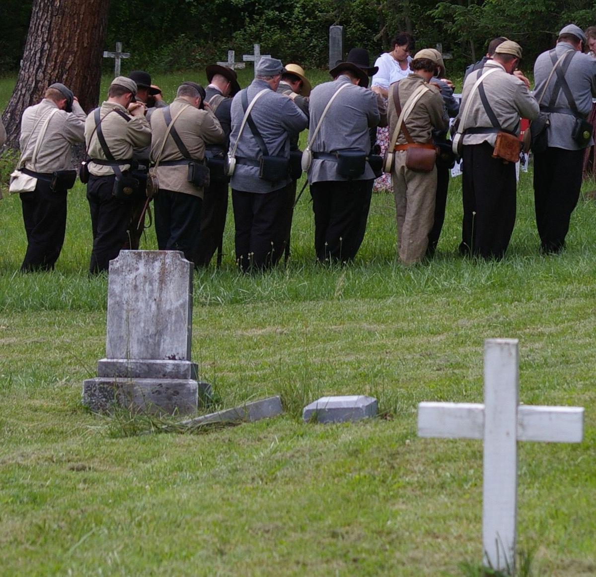 Confederate flags placed in African-American Romney cemetery | Local ...