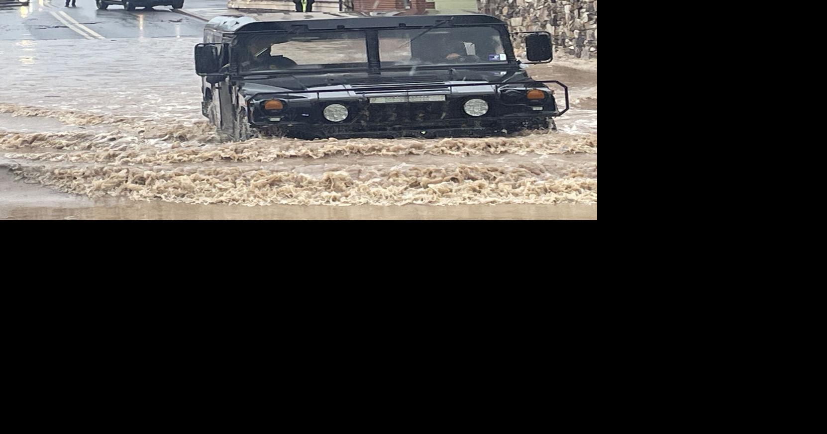 PHOTOS/VIDEO: Flash flooding creates chaos; students rescued from ...