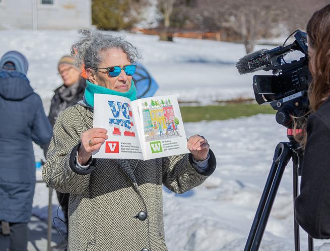 Scenes from climate action rally | Local News | timesargus.com