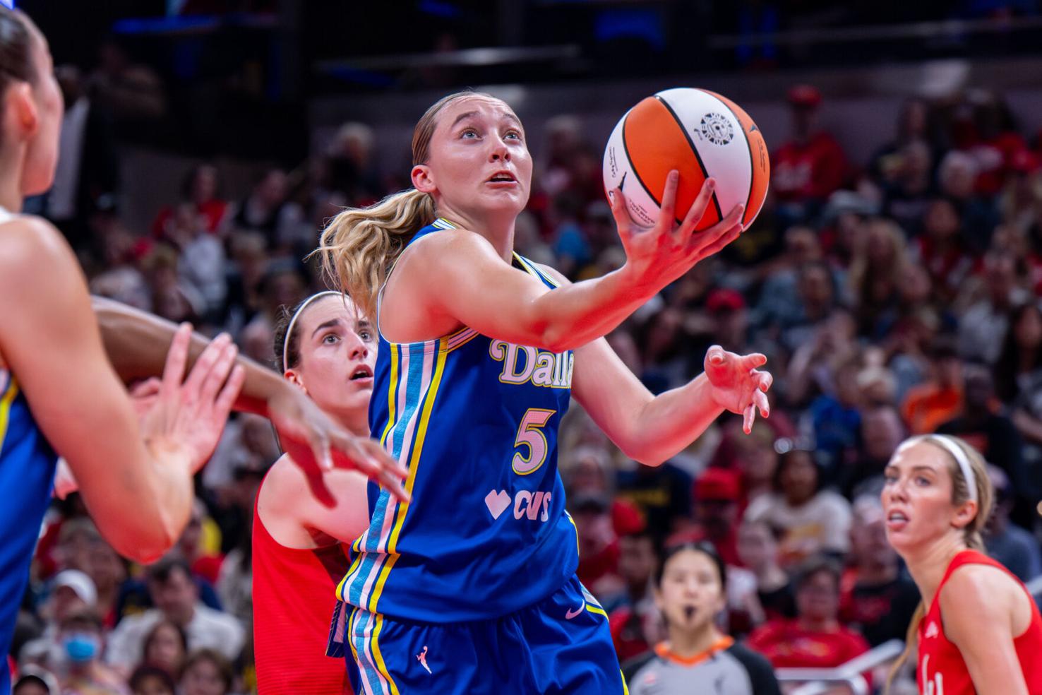 Wings edge Fever 107-104 as Caitlin Clark’s late 3 rims out | Pro ...