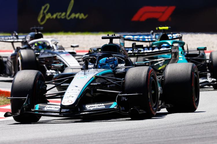 Russell takes pole at Barcelona GP with F1 leader Antonelli third ...