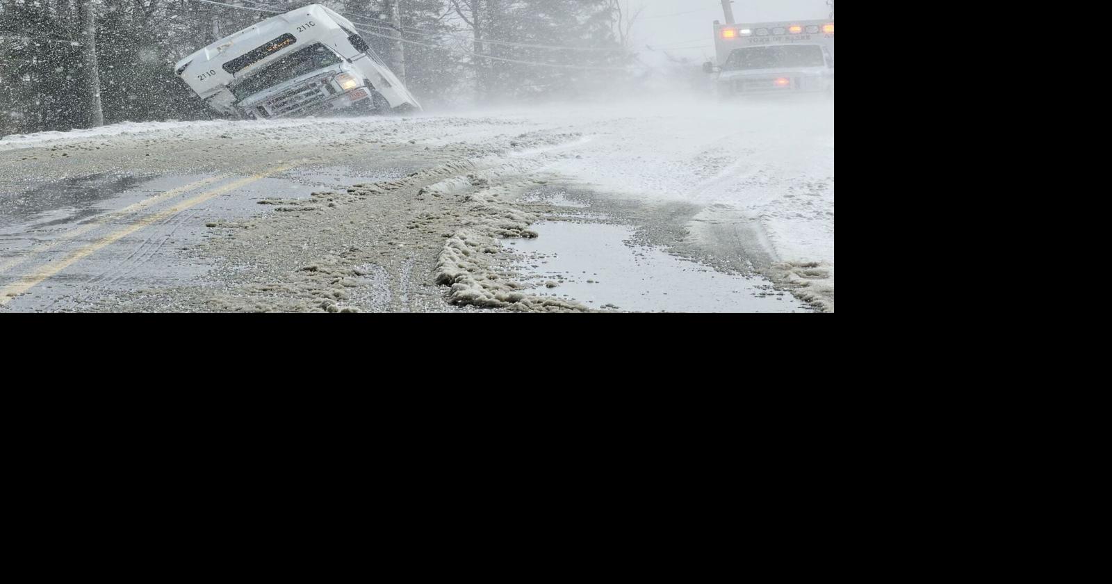 GMT bus slides off Airport Road | Local News | timesargus.com