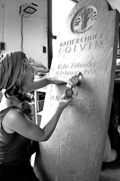 Artist keeps slate letter carving alive | | timesargus.com