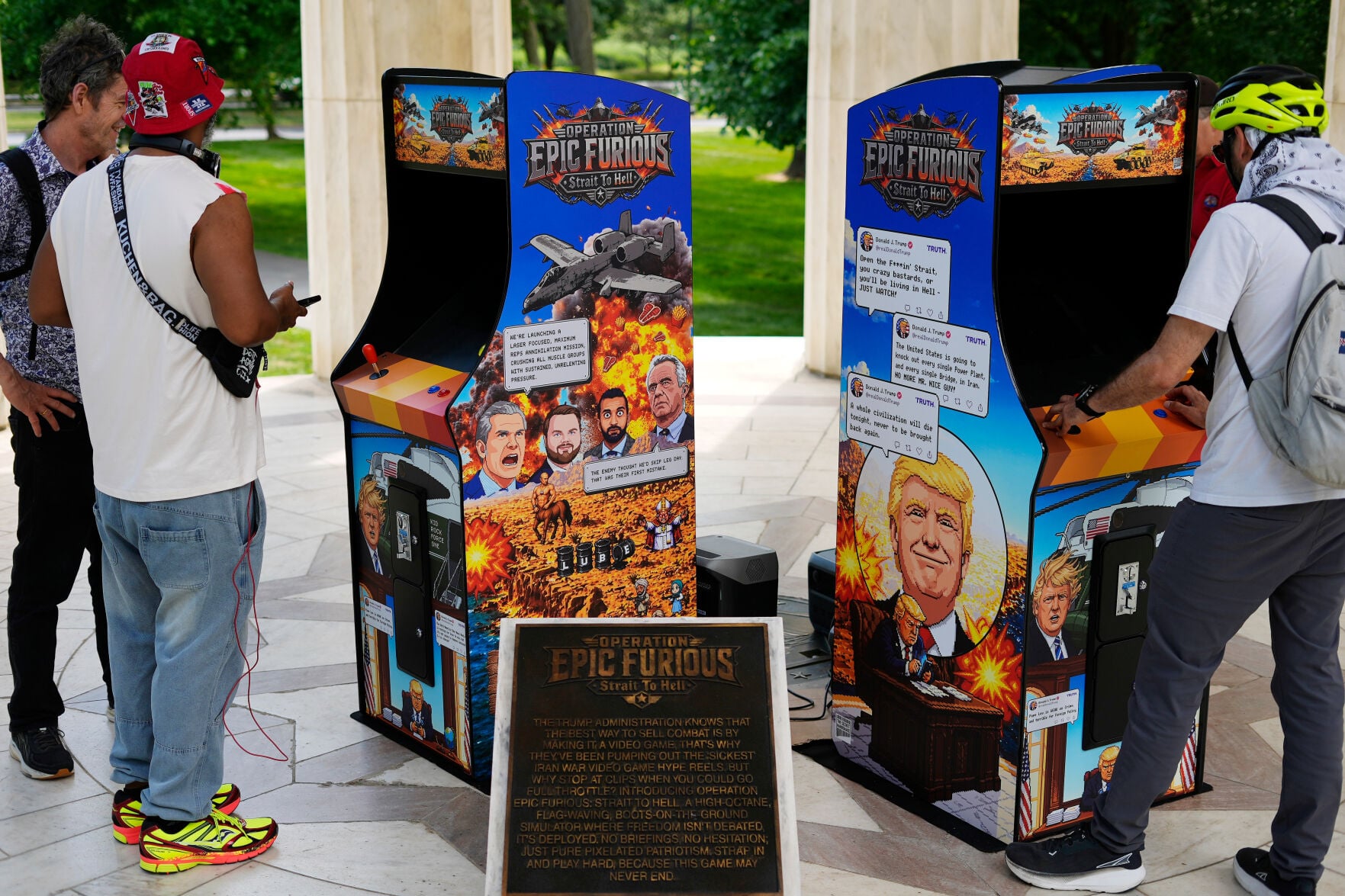 Trump Protest Arcade Game | National | timesargus.com