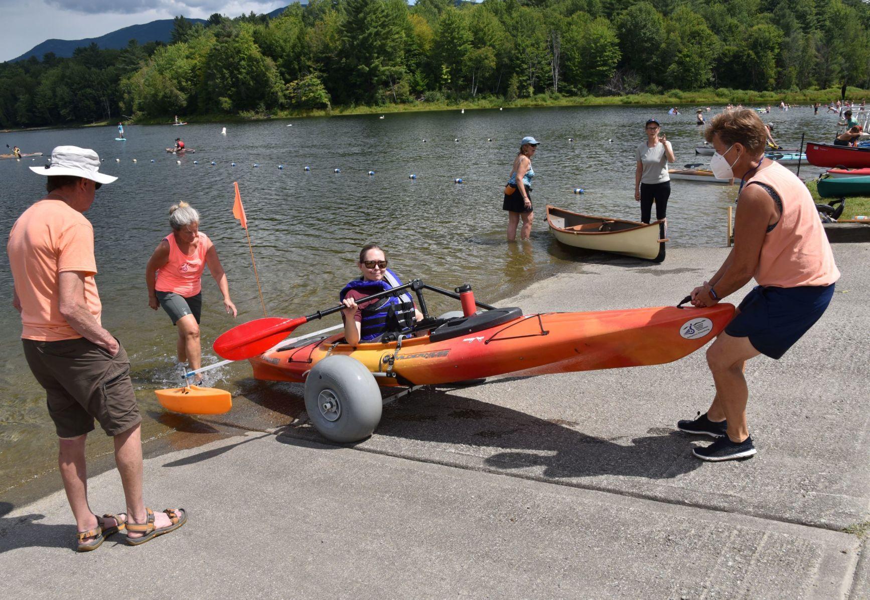 Adaptive kayaking at Waterbury Center State Park | Tacw | timesargus.com