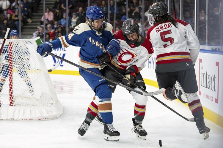 Katie Chan scores first PWHL goal as Goldeneyes edge Charge 2-1 | Pro ...