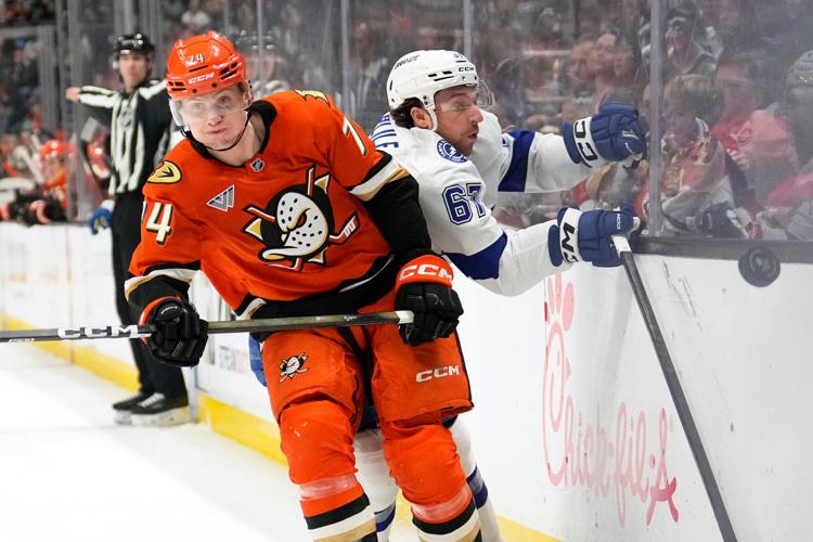 Darren Raddysh scores in OT, Lightning beat Ducks 4-3 in coach Jon ...