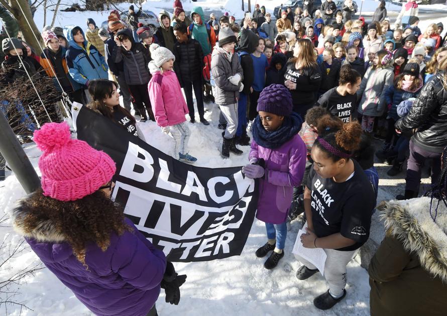 BLM flag raised at MSMS | Local News | timesargus.com