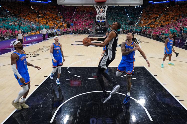 Spurs' Wembanyama says in Game 4 of West finals vs. Thunder, 'we're ...